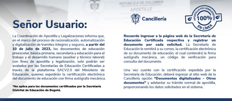 Guía completa: Cómo solicitar apostilla de documentos en Colombia paso ...