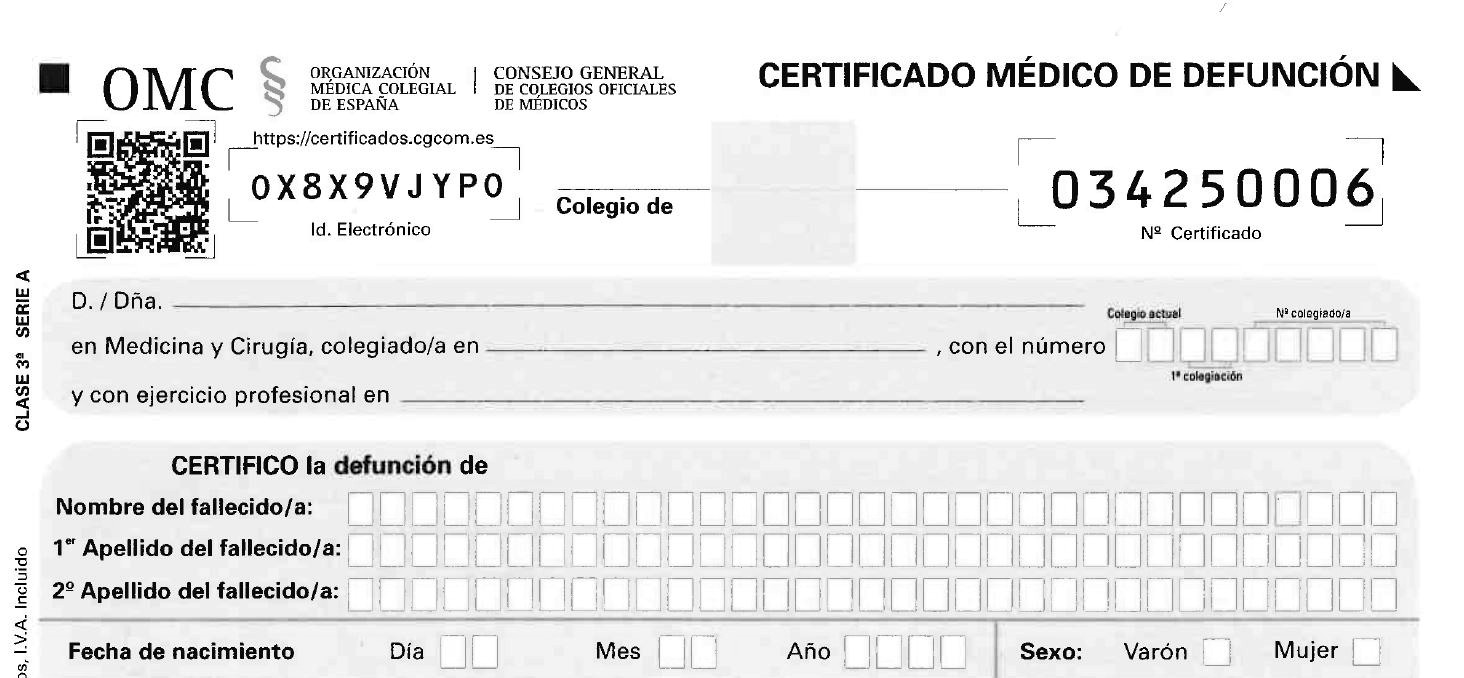 Guía completa: Cómo solicitar el certificado de defunción en España ...
