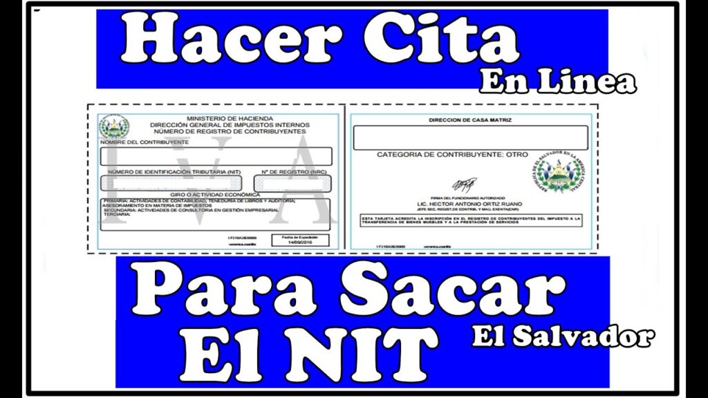 Guía completa: Requisitos y pasos para obtener el NIT en El Salvador ...